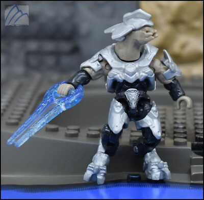 HALO MEGA CONSTRUX SILVER COVENANT ELITE COMMANDO FIGURE DPJ93 WRAITH ...