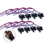 8PCS PT2135 Fuel Injector Connector 2-way 88988814 For GM SATURN HUMMER ...