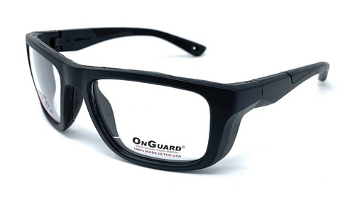 OnGuard Safety Eyewear US-120S Black RxAble Glasses Goggles USA 56-18 ...
