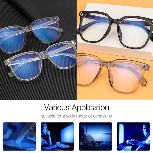 Flat Mirror Eyewear Eyeglasses Blue Light Blocking Glasses Computer ...