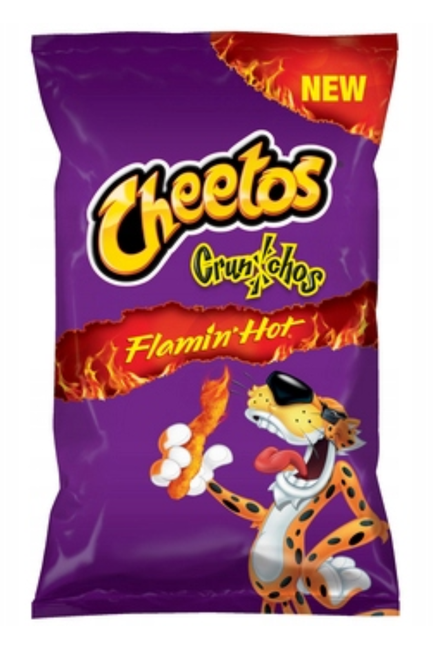 CHEETOS CRUNCHOS - FLAMIN' HOT FLAVOUR - 75G - CORN CHIPS CRISP - VERY ...