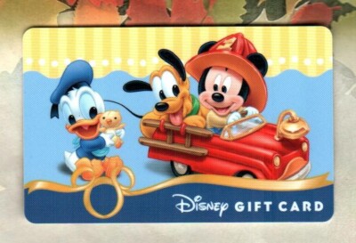 DISNEY Mickey and Donald, Disney Babies ( 2010 ) Gift Card | eBay