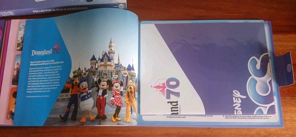 Disney Discs Full Set Cards In Folder And Outer Sleave included Free ...