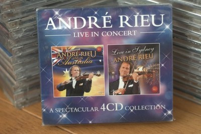 Andre Rieu 4CD Live In Concert Collection Australia Sydney Classical ...