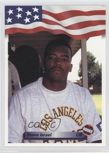 1992 All World Steve Israel #41 Rookie RC | eBay
