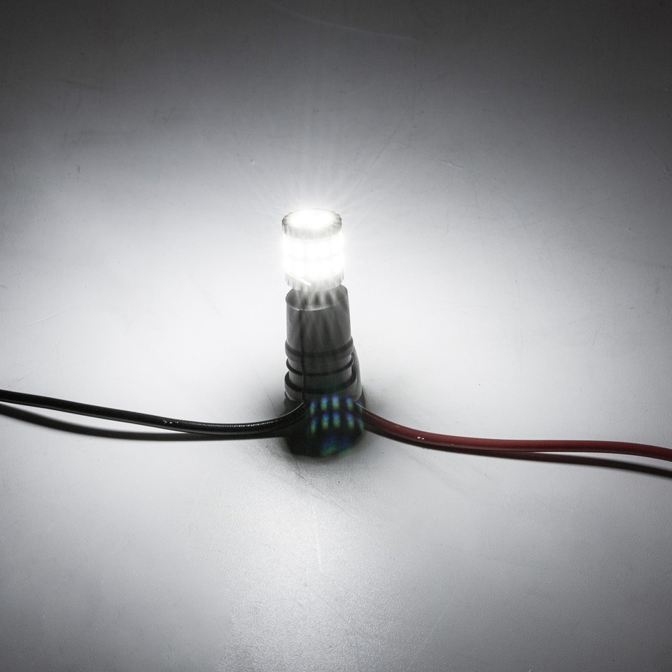 AUXBEAM T10 LED License Plate Light Car Interior Bulbs White 168 2825 ...