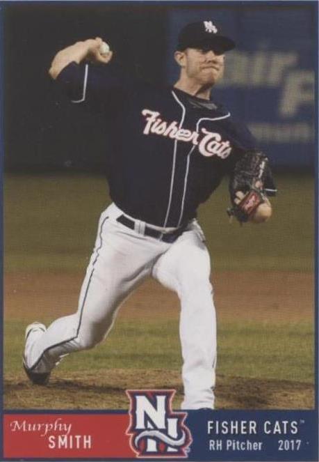 2017 Grandstand New Hampshire Fisher Cats - Murphy Smith (RC) for sale ...