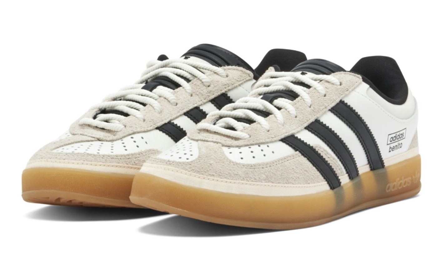 Bad Bunny adidas Gazelle Indoor Benito Sneakers White Trainers Shoes ...