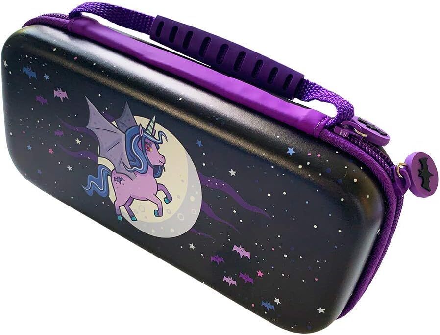 Nintendo Switch Switch Lite Moonlight Unicorn Case Purple/Violet Game ...