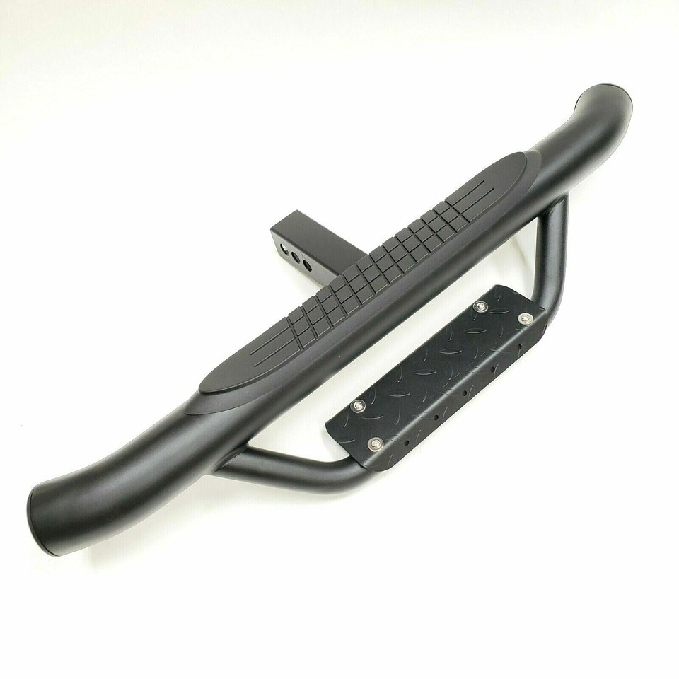 Heavy Duty Steel Tow Hitch Step Bar 2" Receiver Trailer w/ Drop Step 36 ...