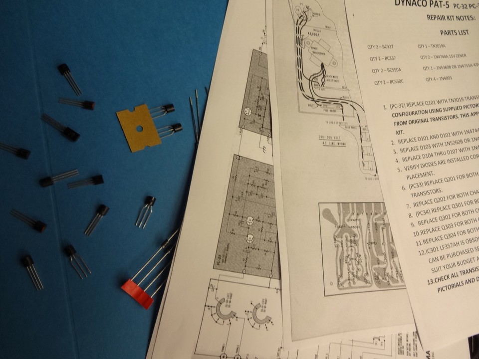 DYNACO PAT-5 PC-32 PC-33 PC-34 SEMICONDUCTOR KIT | eBay