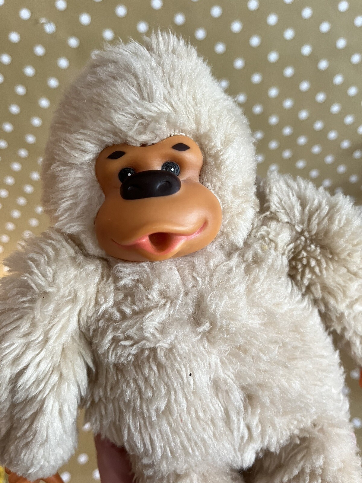 1980's Russ Berrie Baby Gonga Thumb Sucking Monkey Gorilla Plush ...