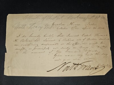 Newburyport Collector Nathaniel Tracy, Merchants Samuel Cabot, Thomas H ...