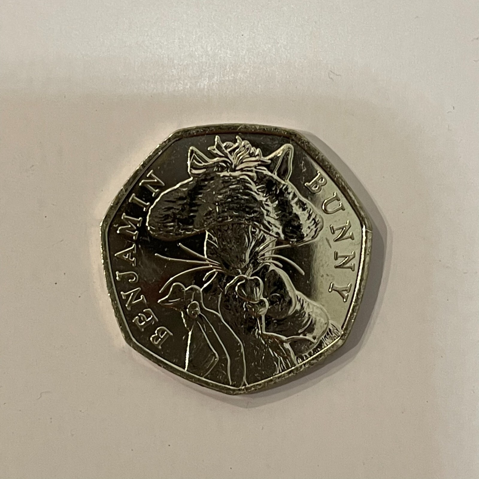 Beatrix Potter Fifty Pence 50p Coins 2016 - 2018 Jemima Peter Rabbit ...
