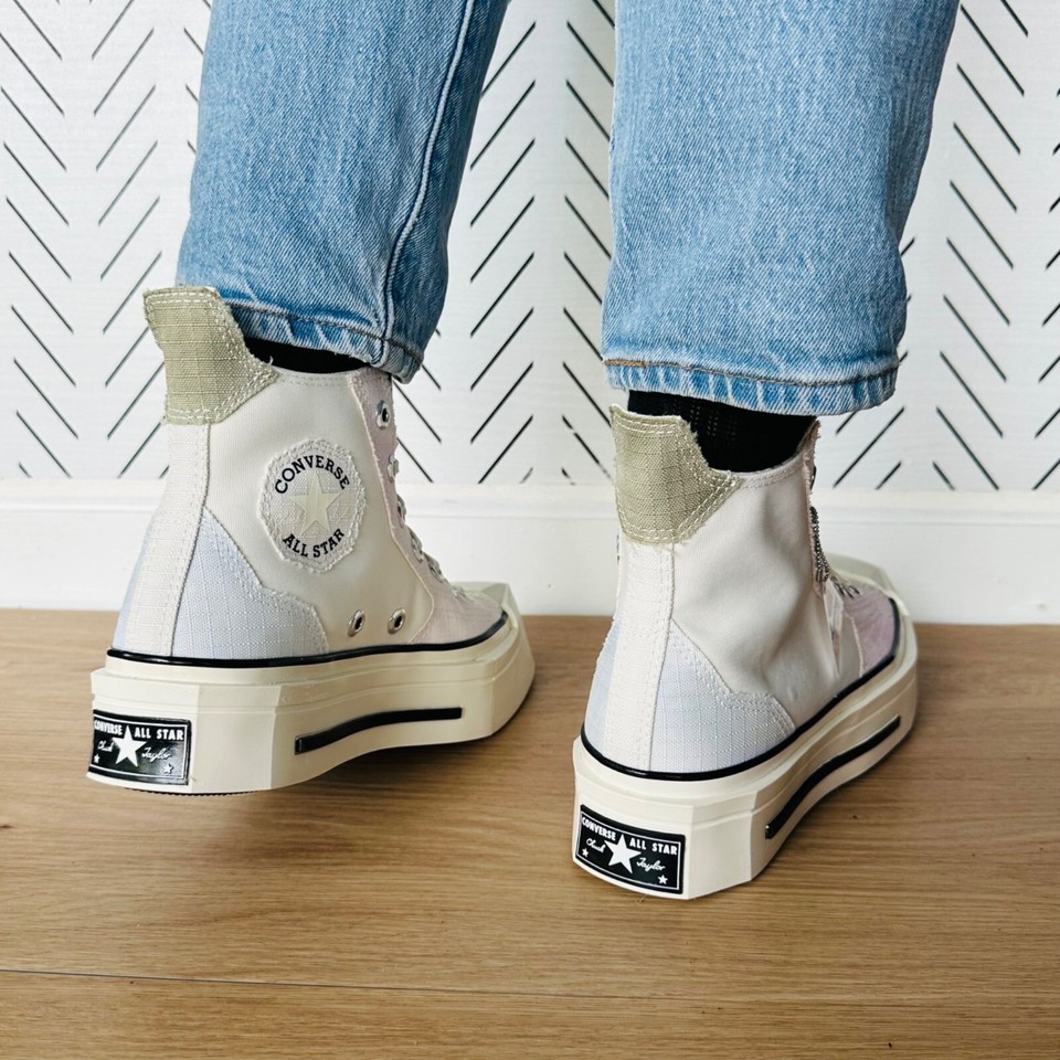 ⭐Women Shoes Converse Chuck 70 de luxe Squared Hi Top Sz 8.5 Pink ...