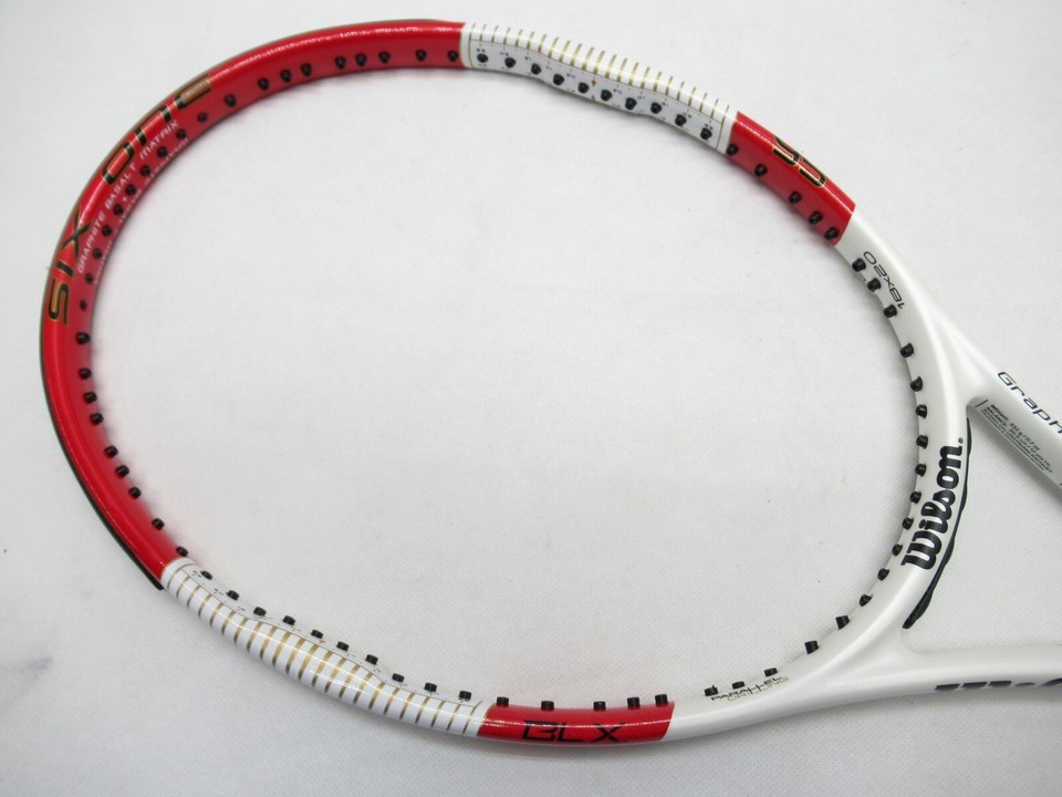 **NOS** WILSON BLX (3RD GEN) SIX ONE 95 (18X20) TENNIS RACQUET (4 1/4 ...