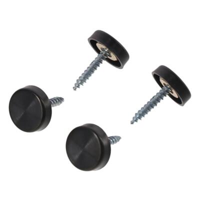 20Pcs 16MM Screw Covers Caps Mirror Decorative Screws Caps Bathroom ...