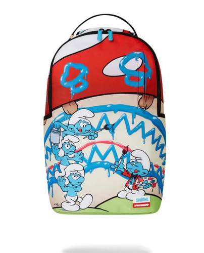 SPRAYGROUND x SMURFS ART PARTY BACKPACK B7014 NEW IN BAG w/TAGS | eBay