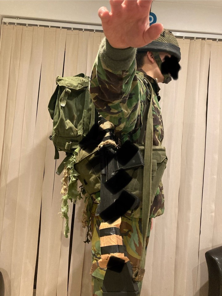 Vintage 58 Pattern British Army Cold War Infantry Soldiers Webbing ...