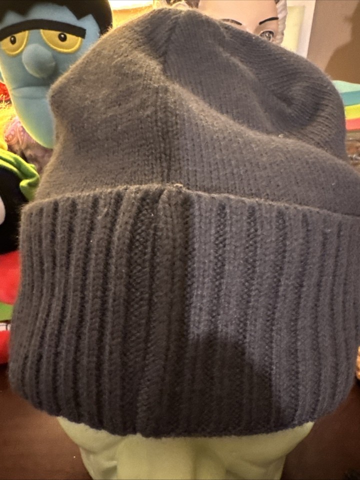 Knit Beanie With Logo B4C One Size Stretchy Port Authority Tag | eBay