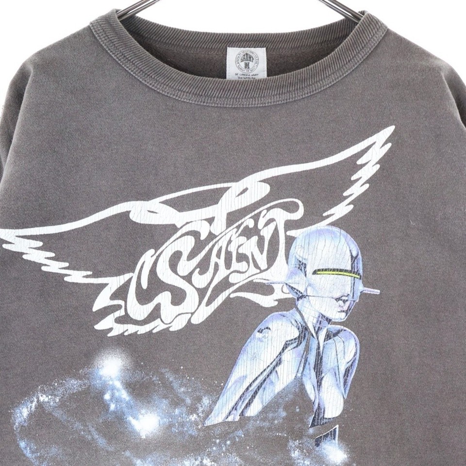 SAINT MICHAEL St. 22SS x Sorayama Hajime SWEAT SHIRT Sexy Robot Print ...
