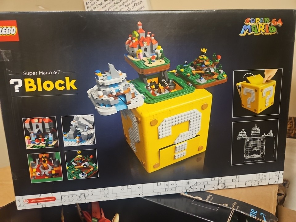LEGO Super Mario: Super Mario 64 Question Mark Block (71395) | eBay ...