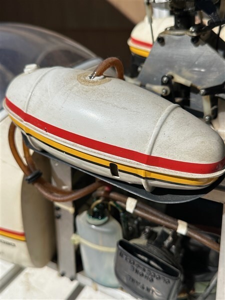 RARE MUSEUM QUALITY FULL SCALE VINTAGE HIROBO LARGE GAS BELL 47G RC ...