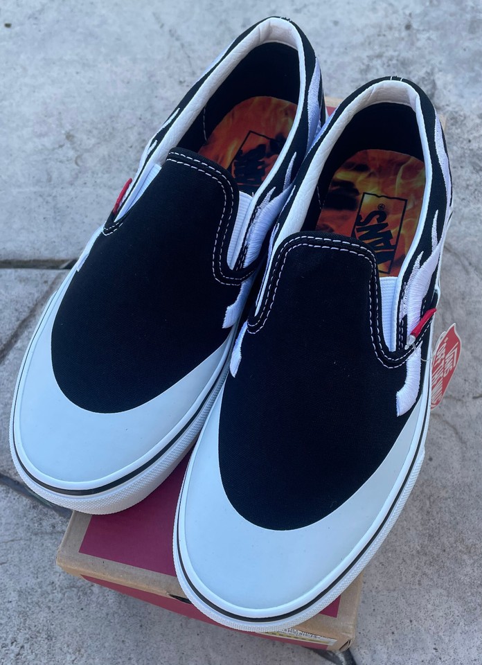 New VANS x A$AP Worldwide Classic Slip-On Shoes MENS 7 WOMENS 8.5 asap ...