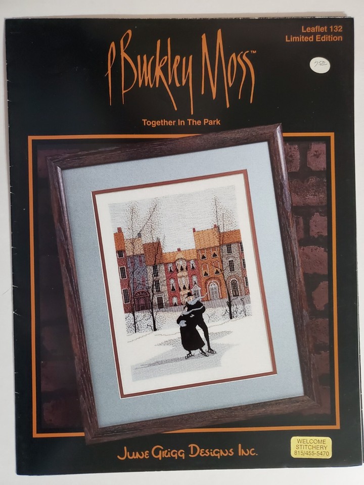 P Buckley Moss June Grigg Designs-Amish theme cross stitch patterns ...