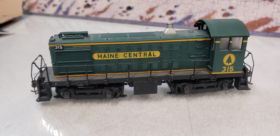 HO SCALE ATLAS MAINE CENTRAL SW SWITCHER #315 DIESEL LOCOMOTIVE NICE!!🔥 ...