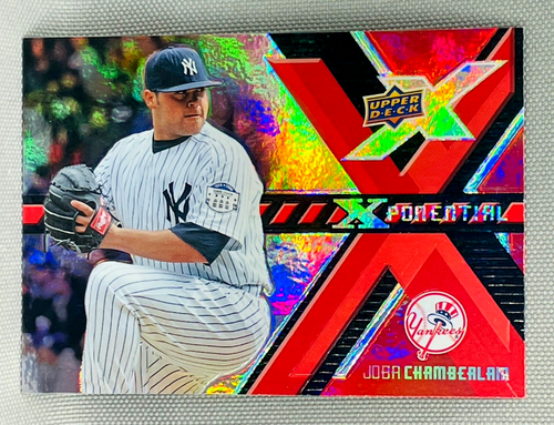 2008 Upper Deck X Baseball - JOBA CHAMBERLAIN #X-JC - XPONENTIAL X Holo ...