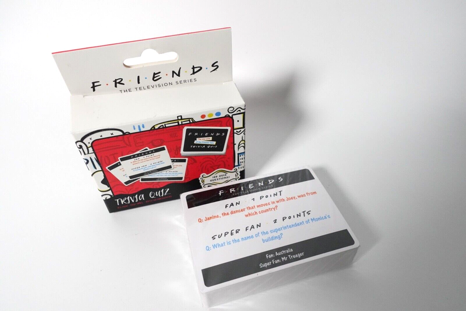 Friends TV Show Trivia Quiz Card Game Second Edition Still Sealed | eBay