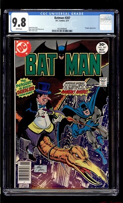 Batman #287 1977 CGC 9.8 NM/MT White High Definition Scans** | eBay