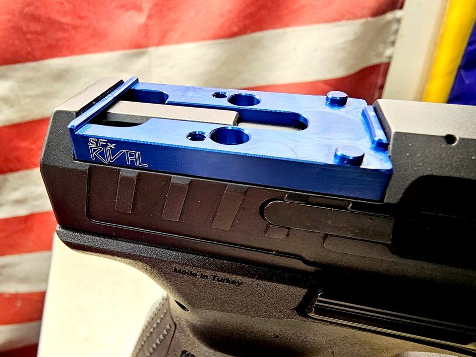 Canik TP9, Combat Elite, Rival, Optic plate RMR SRO Holosun 508T 507CX2 ...