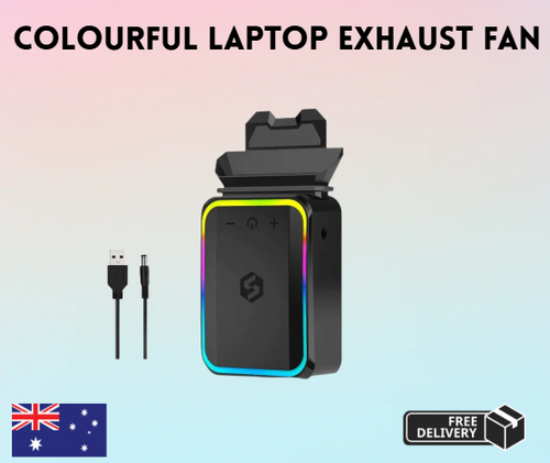 5V Colourful Laptop Exhaust Fan - Efficient Cooling | eBay Australia