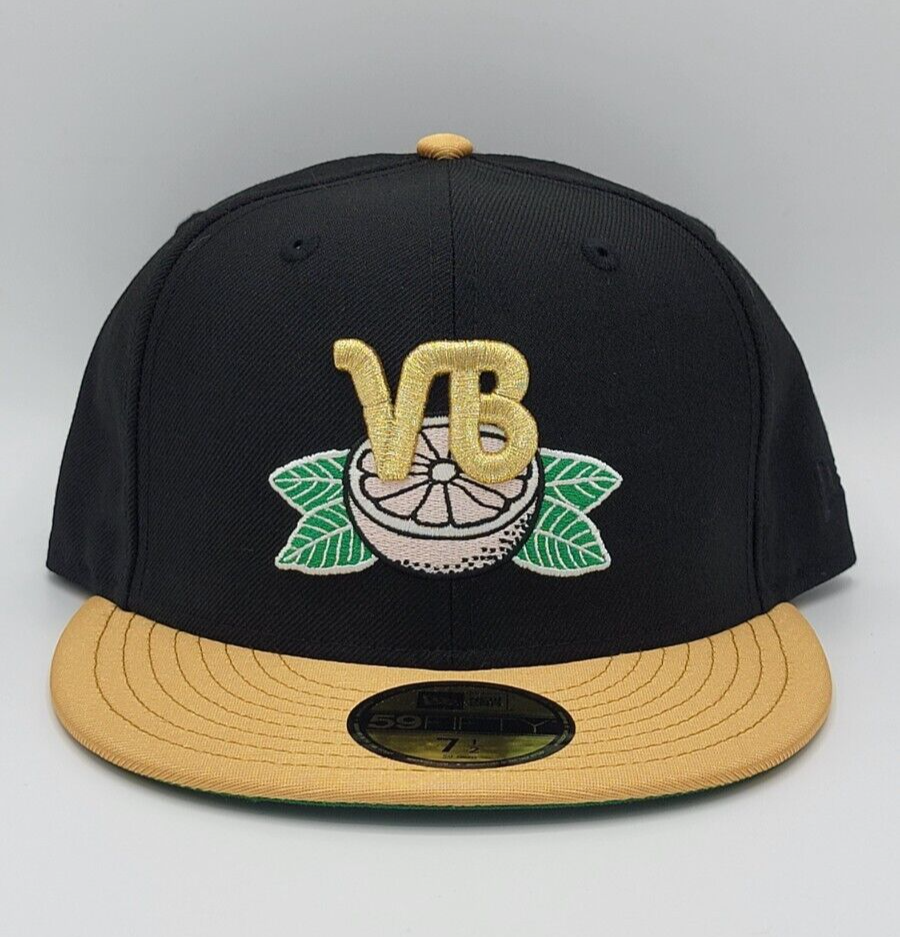 New Era 59FIFTY MLB Hat-Vero Beach Dodgers Grapefruit-7 1/2 Fitted | eBay