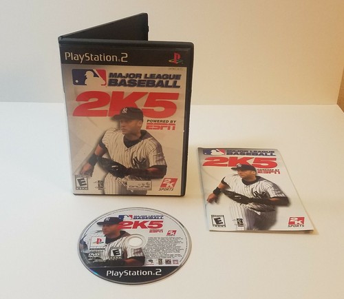 Major League Baseball 2K5 (Sony PlayStation 2, 2005) ps2 cib complete ...