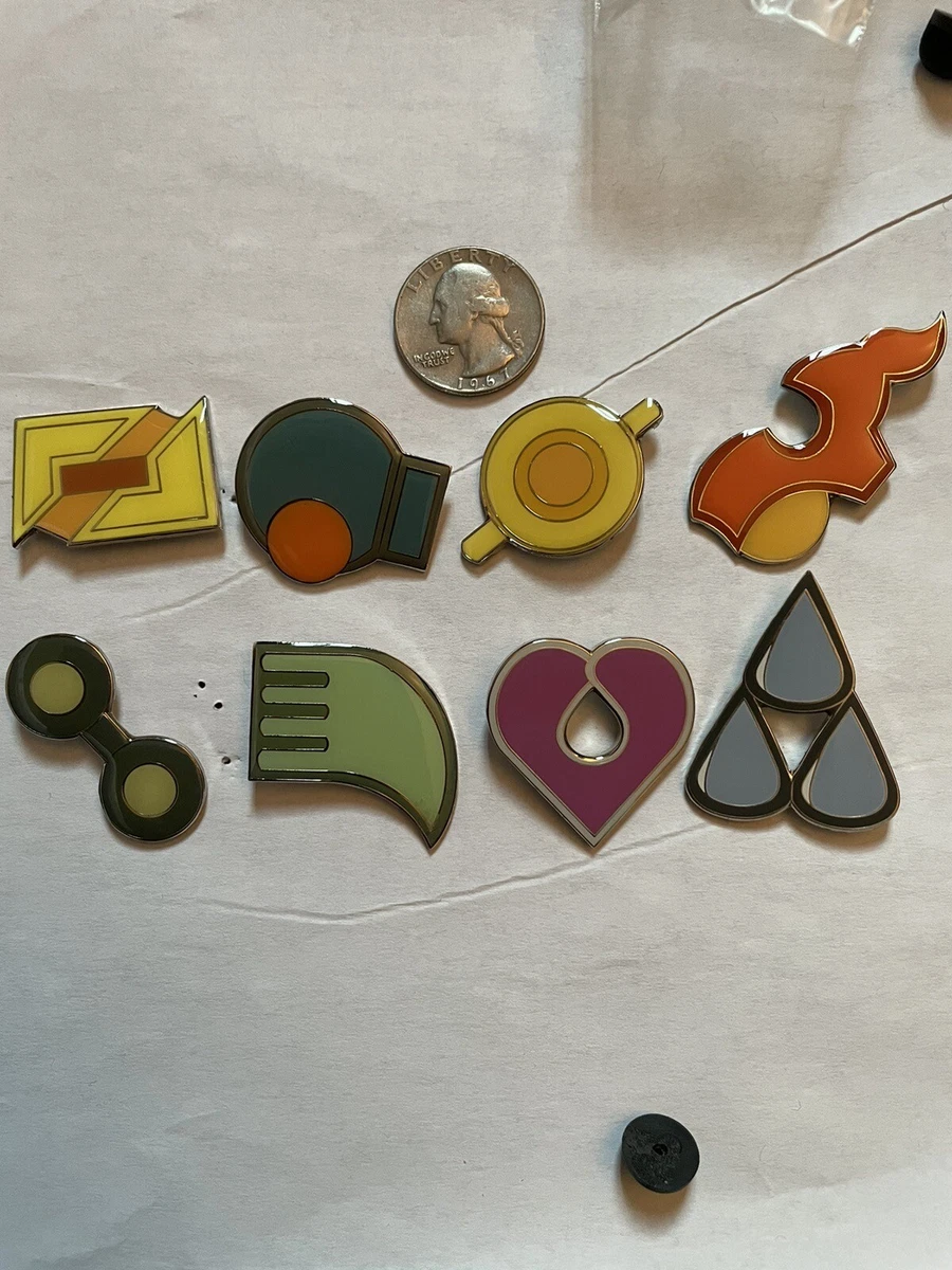 Pokemon Gym Badges Hoenn