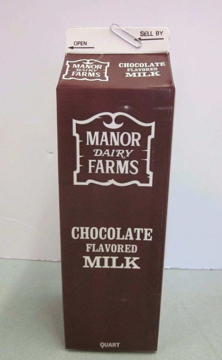 Open Chocolate Milk Carton