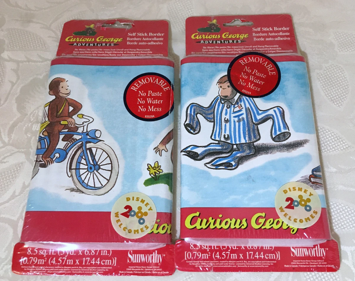 Curious George Wallpaper Border