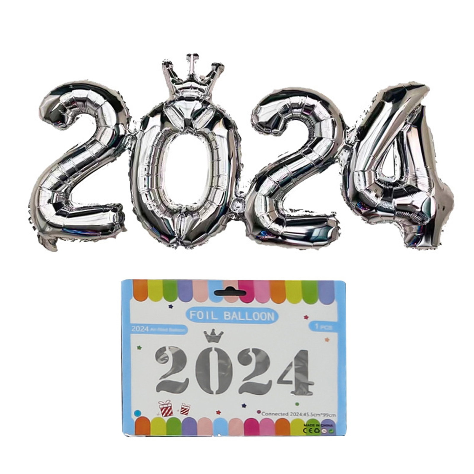 Party Supplies Aluminum Film Balloons 2024 Bright Color Anti-explosion ...