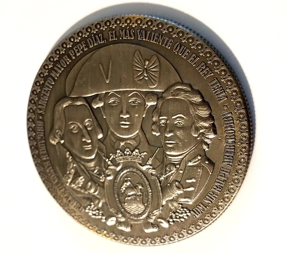 Medalla 225 Años PUERTO RICO Victoria ATAQUE INGLES SAN JUAN Token ...