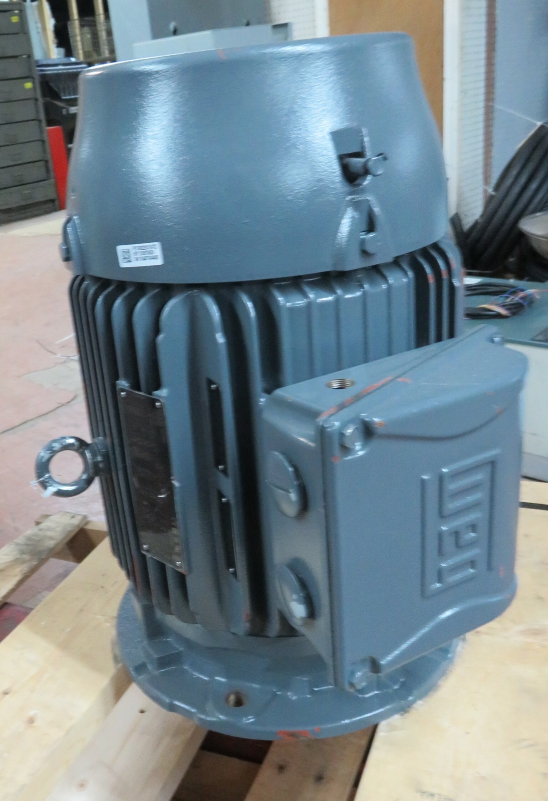 WEG W22 MOTOR Z01953EP3X05101 1460/3550RPM 400/480V 10/28A FRAME 160L-4 ...