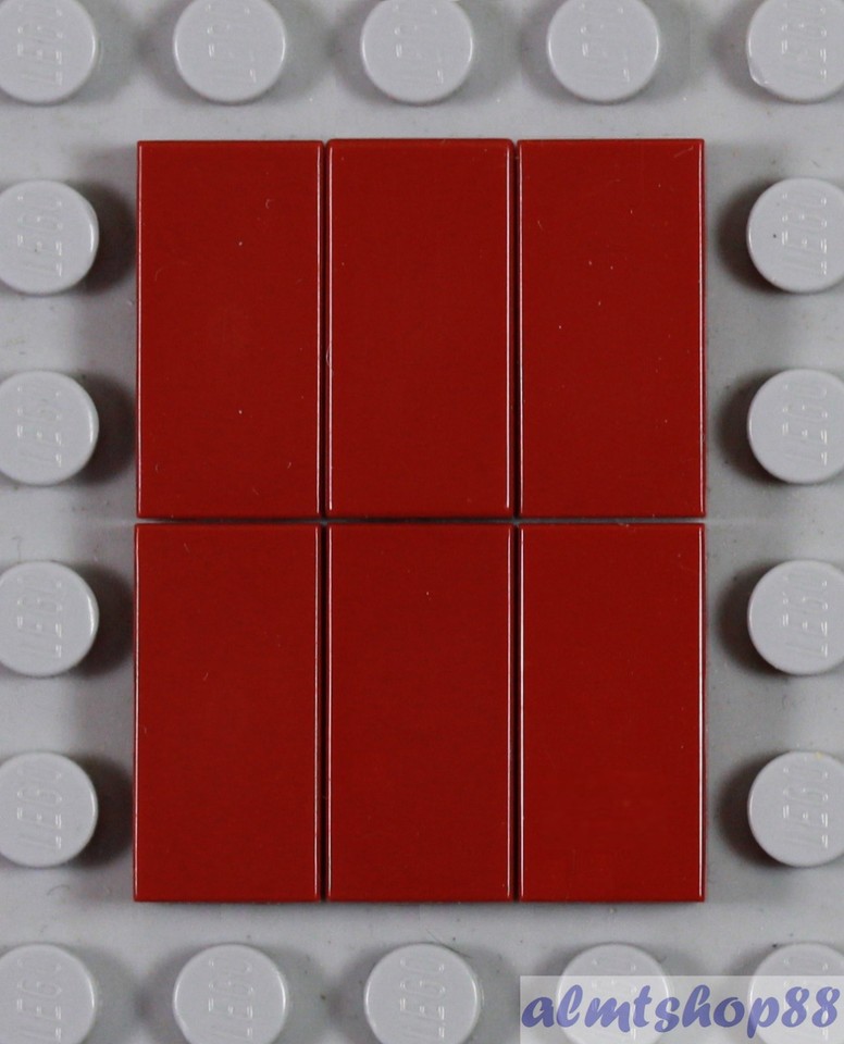 LEGO - 1x2 Tiles - PICK YOUR COLORS - Finishing Plate Smooth Flats ...