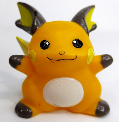 1999 Pokemon 2" Raichu Finger Puppet Figure Nintendo Bandai | eBay