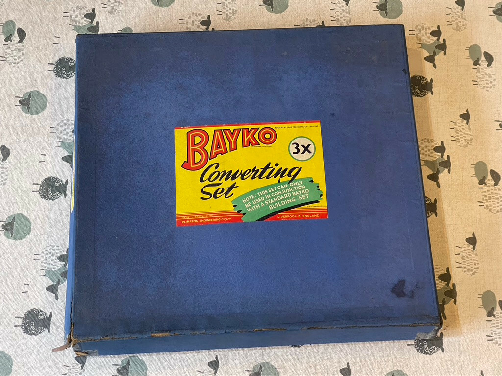 VINTAGE 1953 BAYKO BUILDING SET No.2, 2x converting set & 3x converting ...