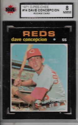 1971 OPC O-Pee-Chee baseball Dave Concepcion RC rookie original card ...