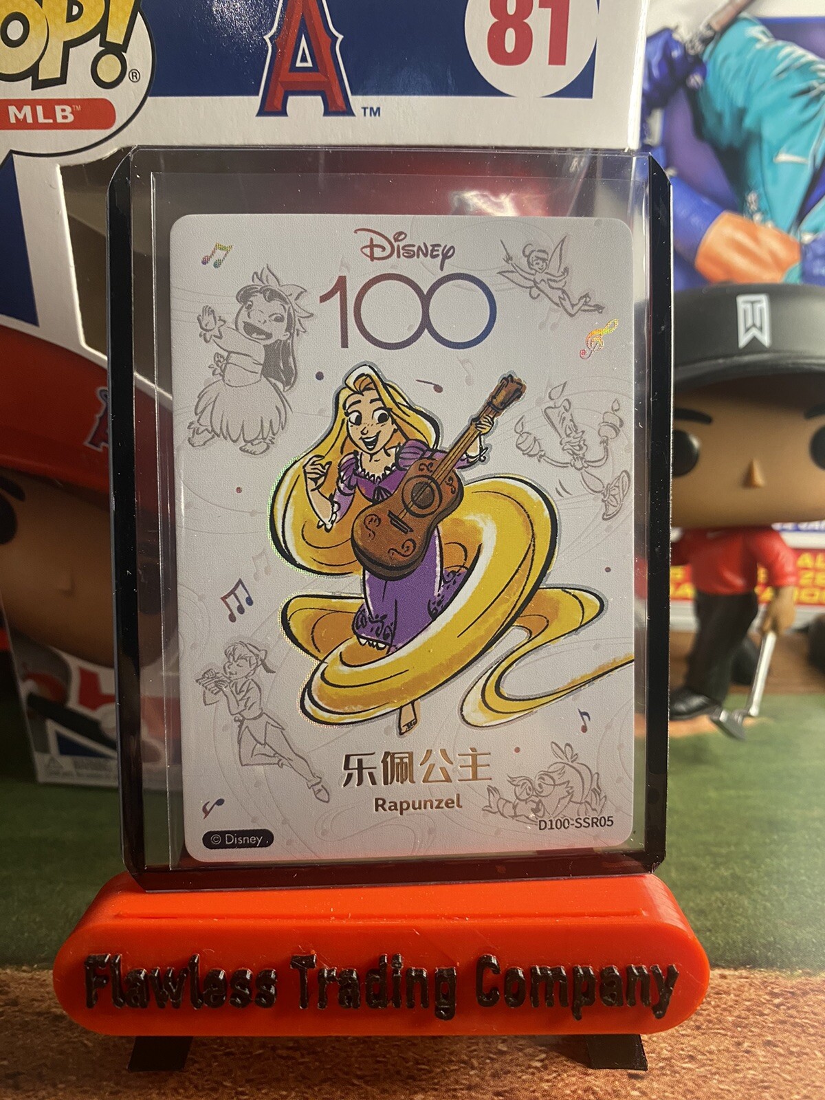 2023 Jason Card Fun Disney 100 #D100-SSR05 Rapunzel Tangled | eBay