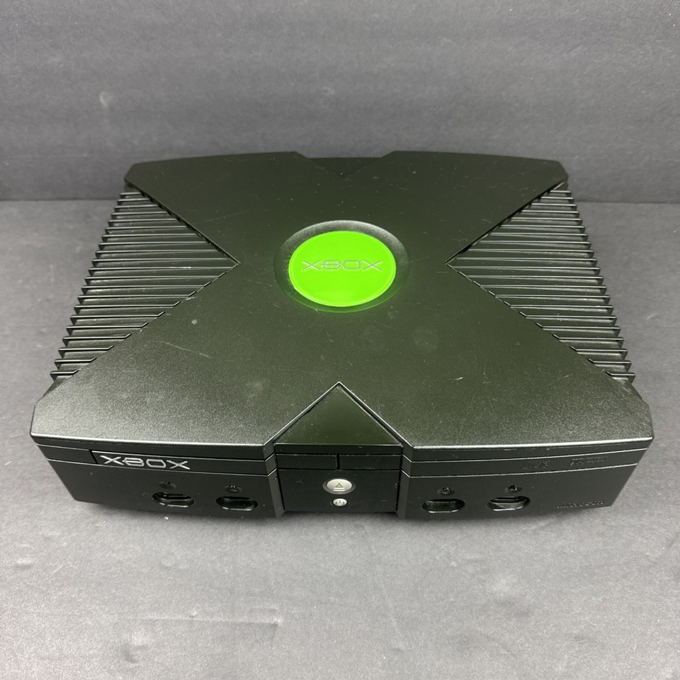OG Xbox Console Only W Cords Serviced Working Great | eBay