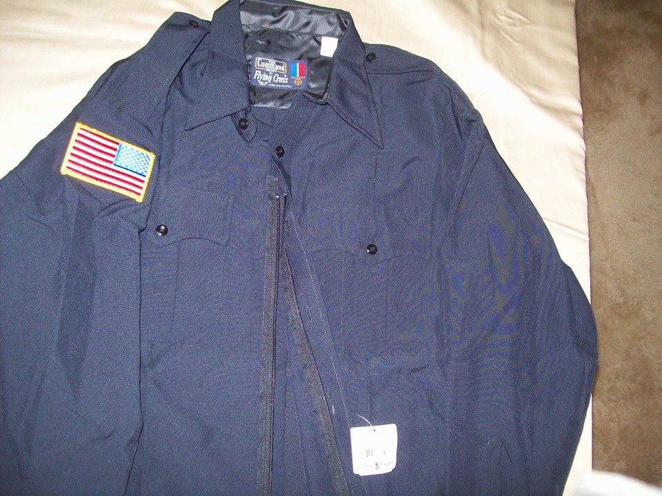 The Command Shirt, Flying Cross, 100% Polyester, Men's L/S, LAPD Navy ...